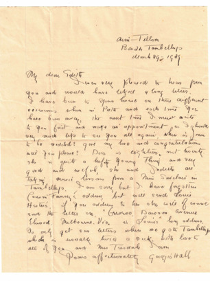 Georgia Hall - ArchivesWiki