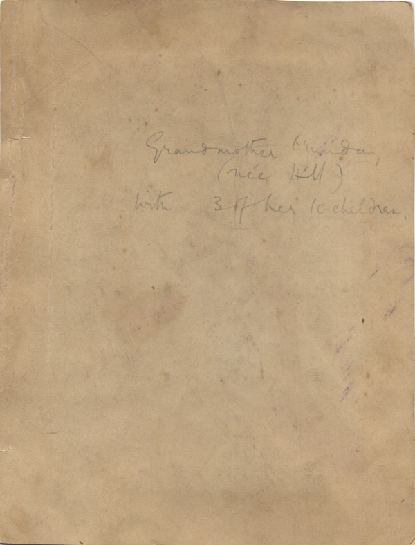 Mary Munday (née Hill) with 3 of her 10 children - ArchivesWiki