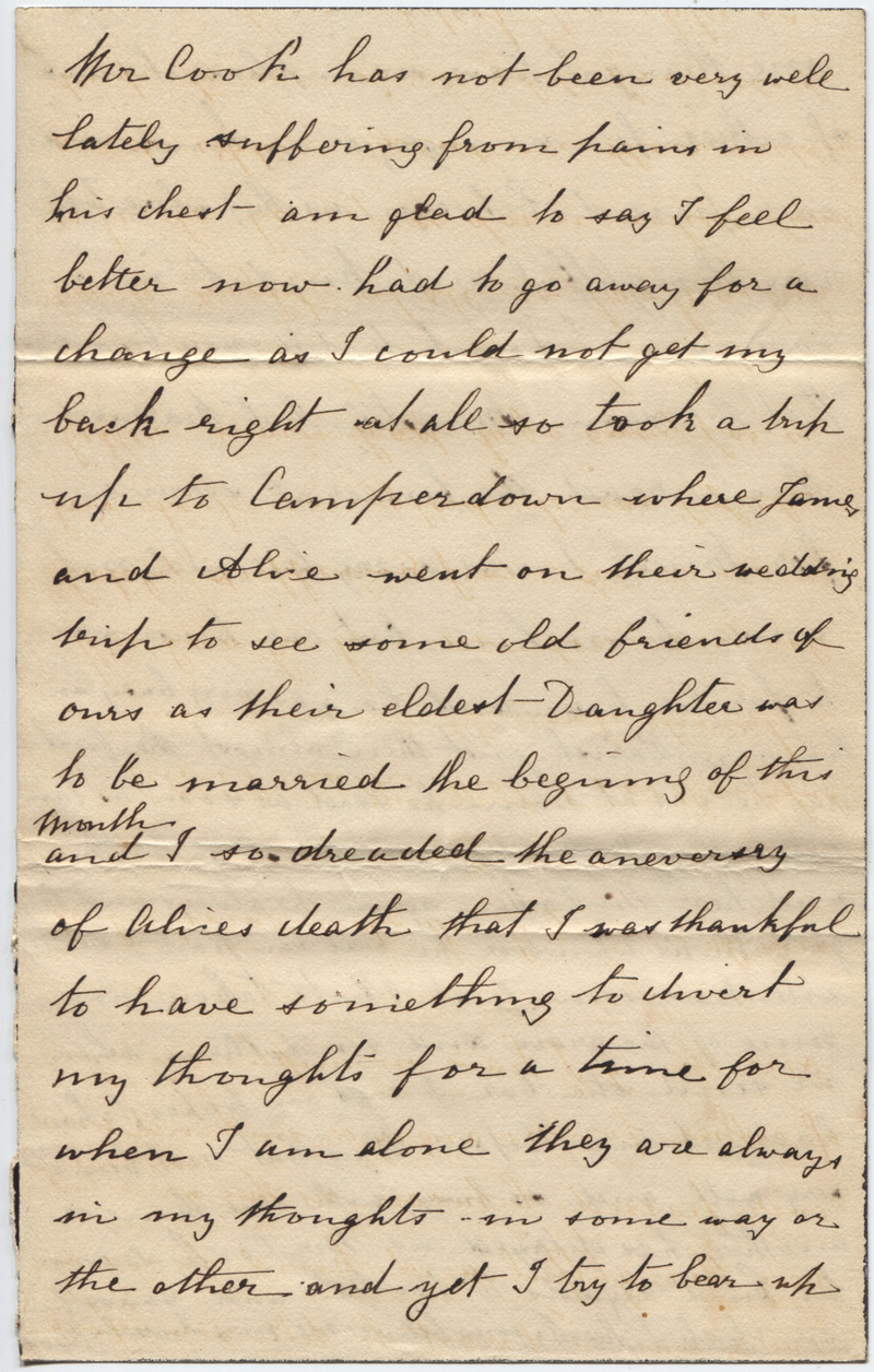 Letter to Mrs. Munday, 22 March 1876 - ArchivesWiki